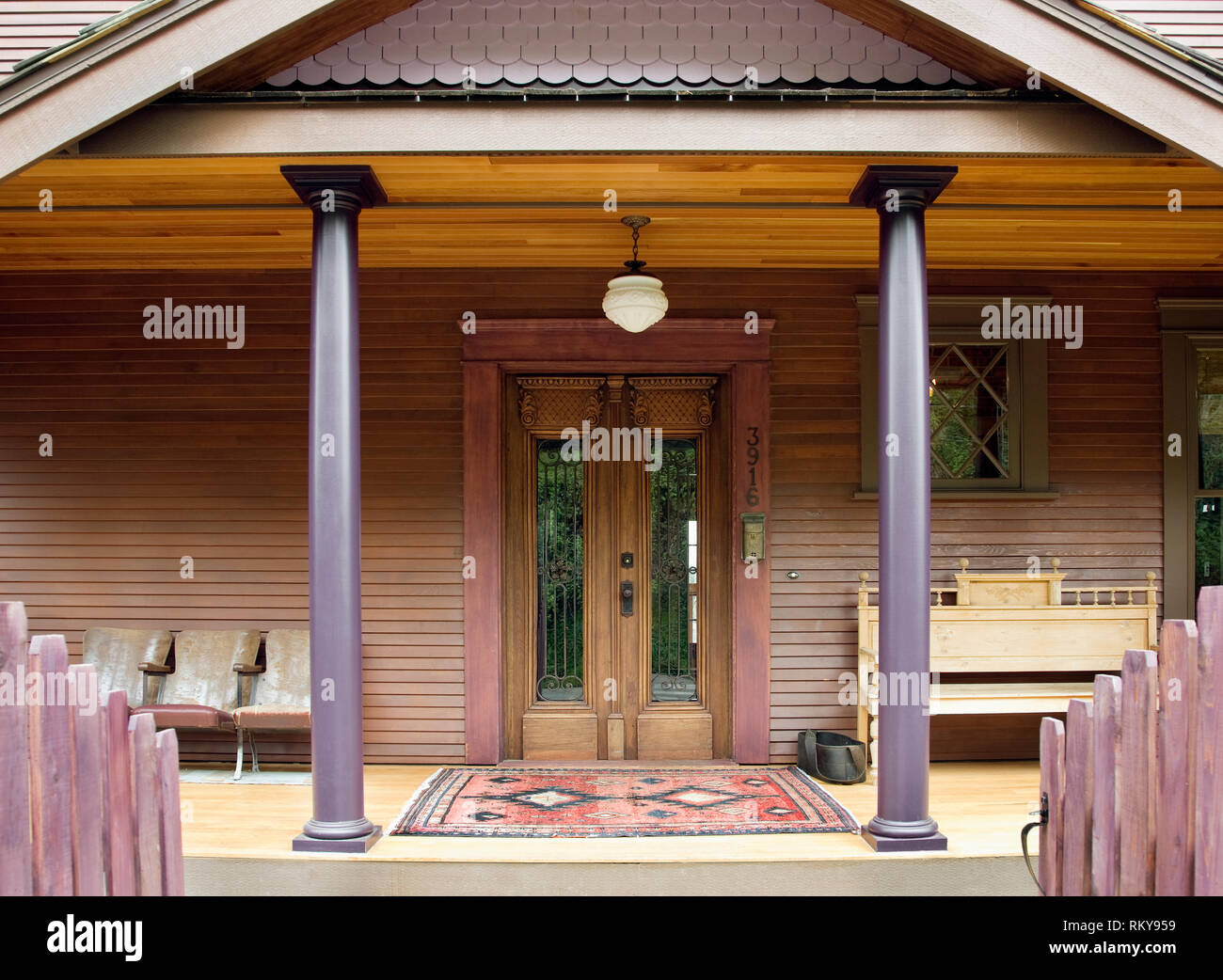 House home houses homes residence residences front porch hi-res stock ...