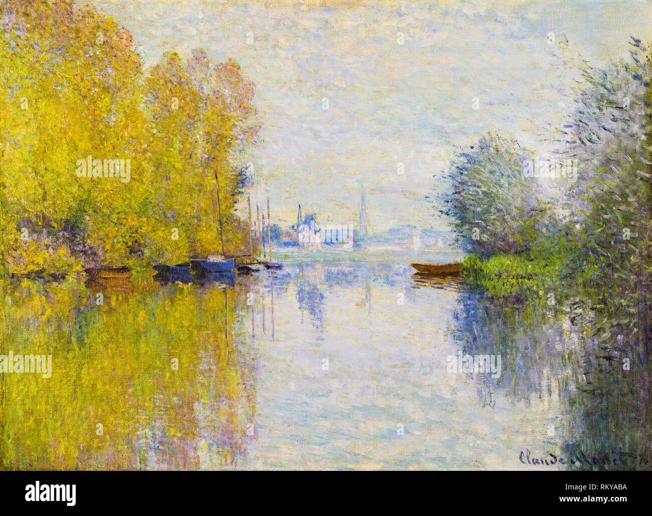 Claude monet on the seine hi-res stock photography and images - Alamy