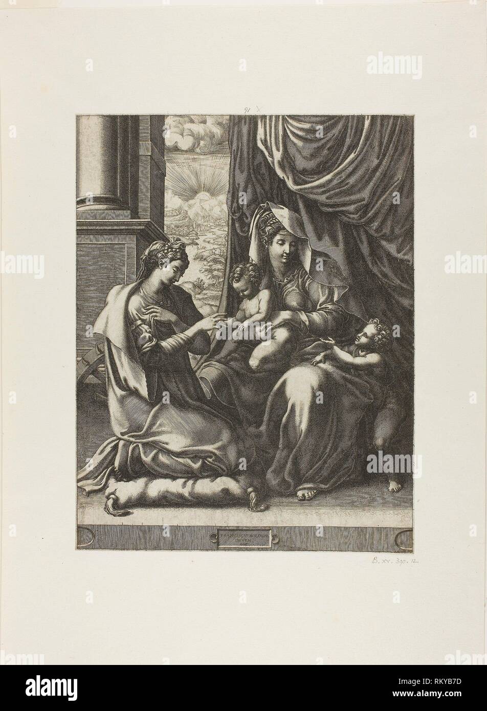 Italian francesco primaticcio hi-res stock photography and images - Alamy