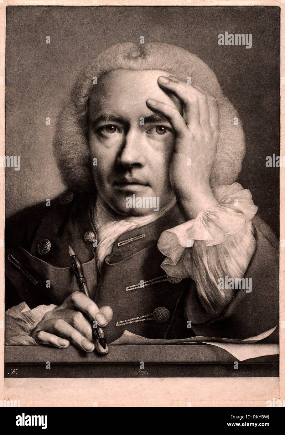 Self portrait of the irish portrait artist hi-res stock photography and ...