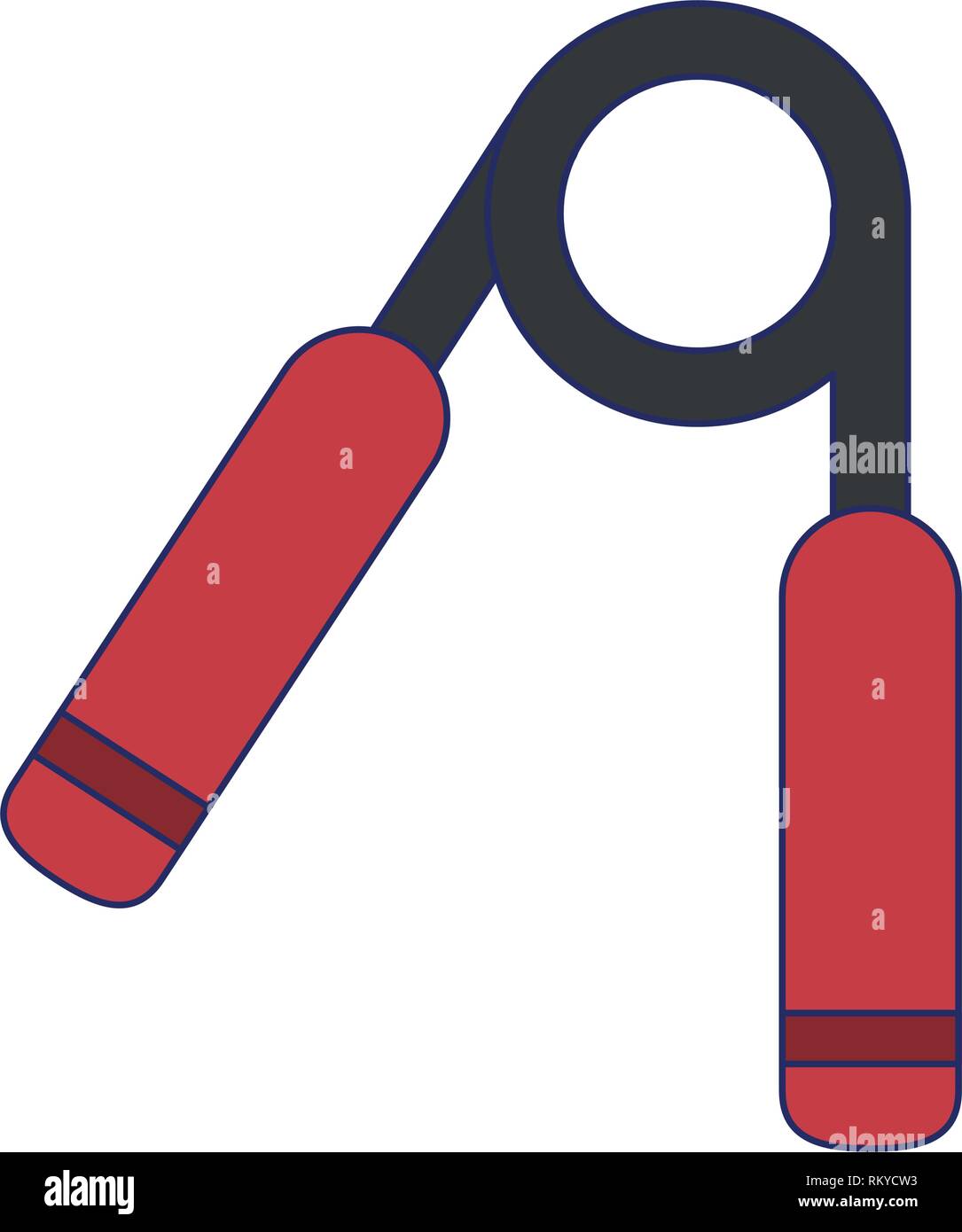 gym handgrip symbol cartoon Stock Vector Image & Art - Alamy