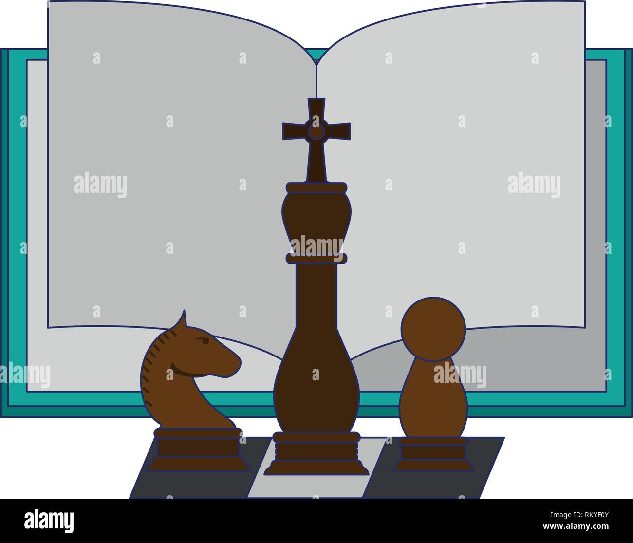 Read to pieces Stock Vector Images - Alamy