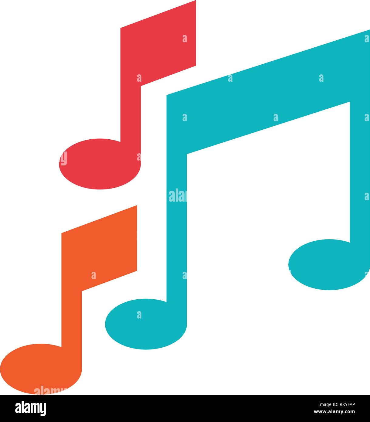 Music notes symbol Stock Vector Image & Art - Alamy