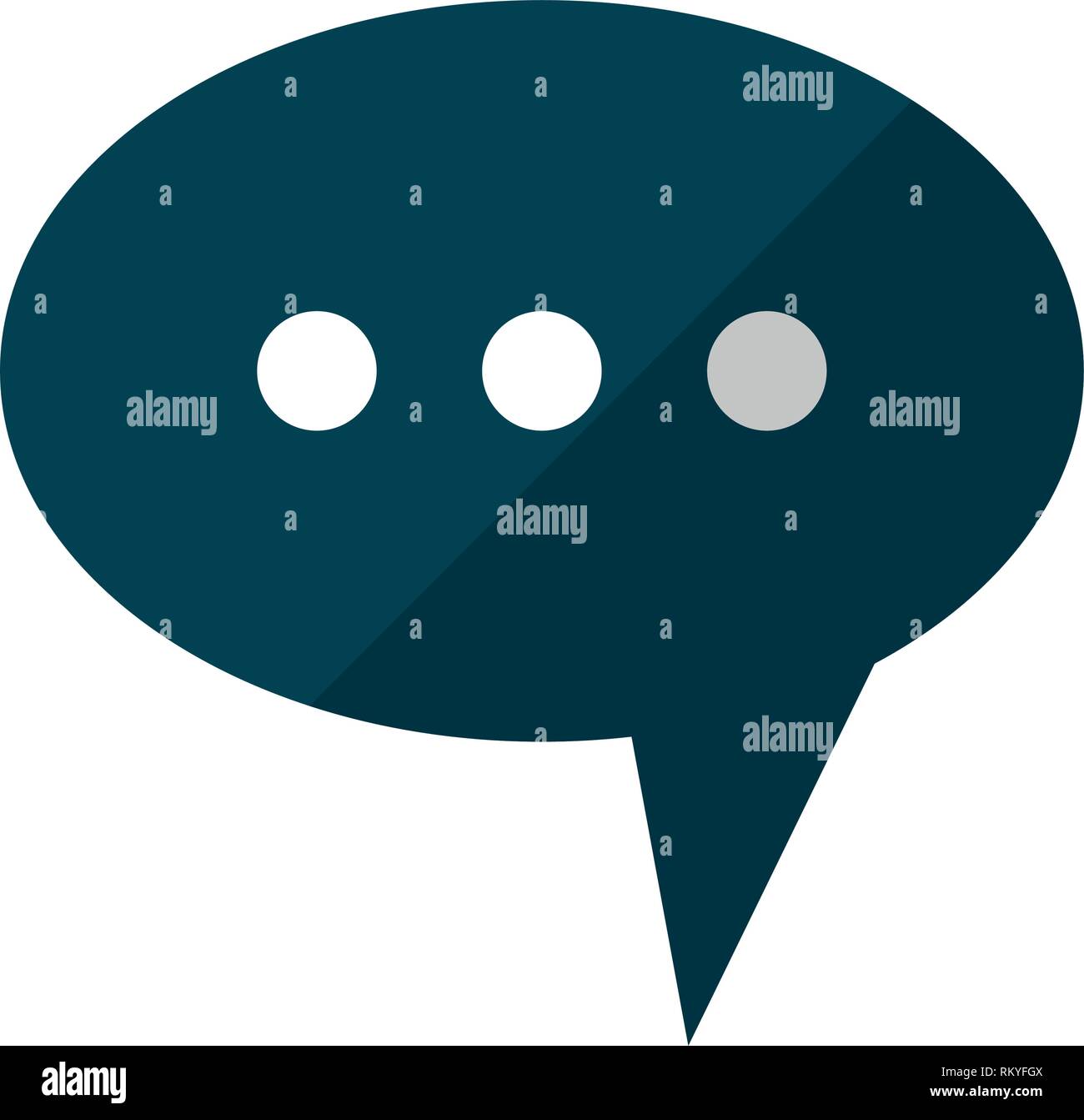 chat bubble symbol Stock Vector Image & Art - Alamy