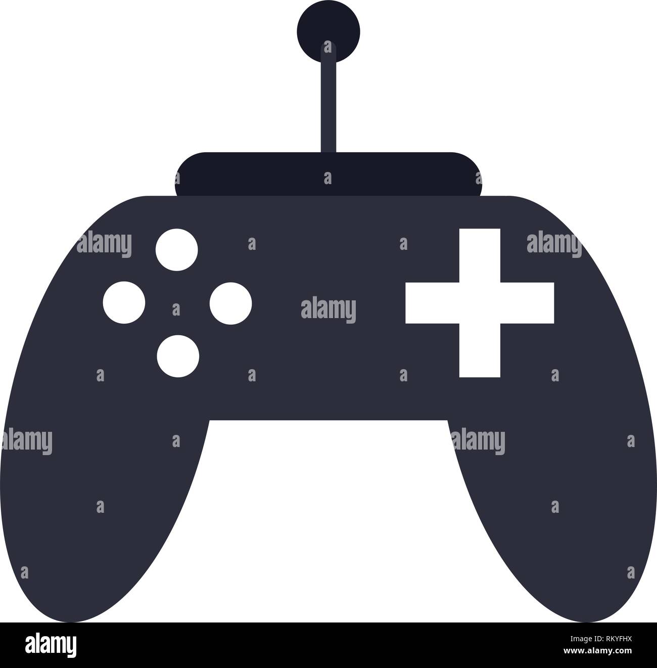 Videogame gamepad symbol Stock Vector Image & Art - Alamy