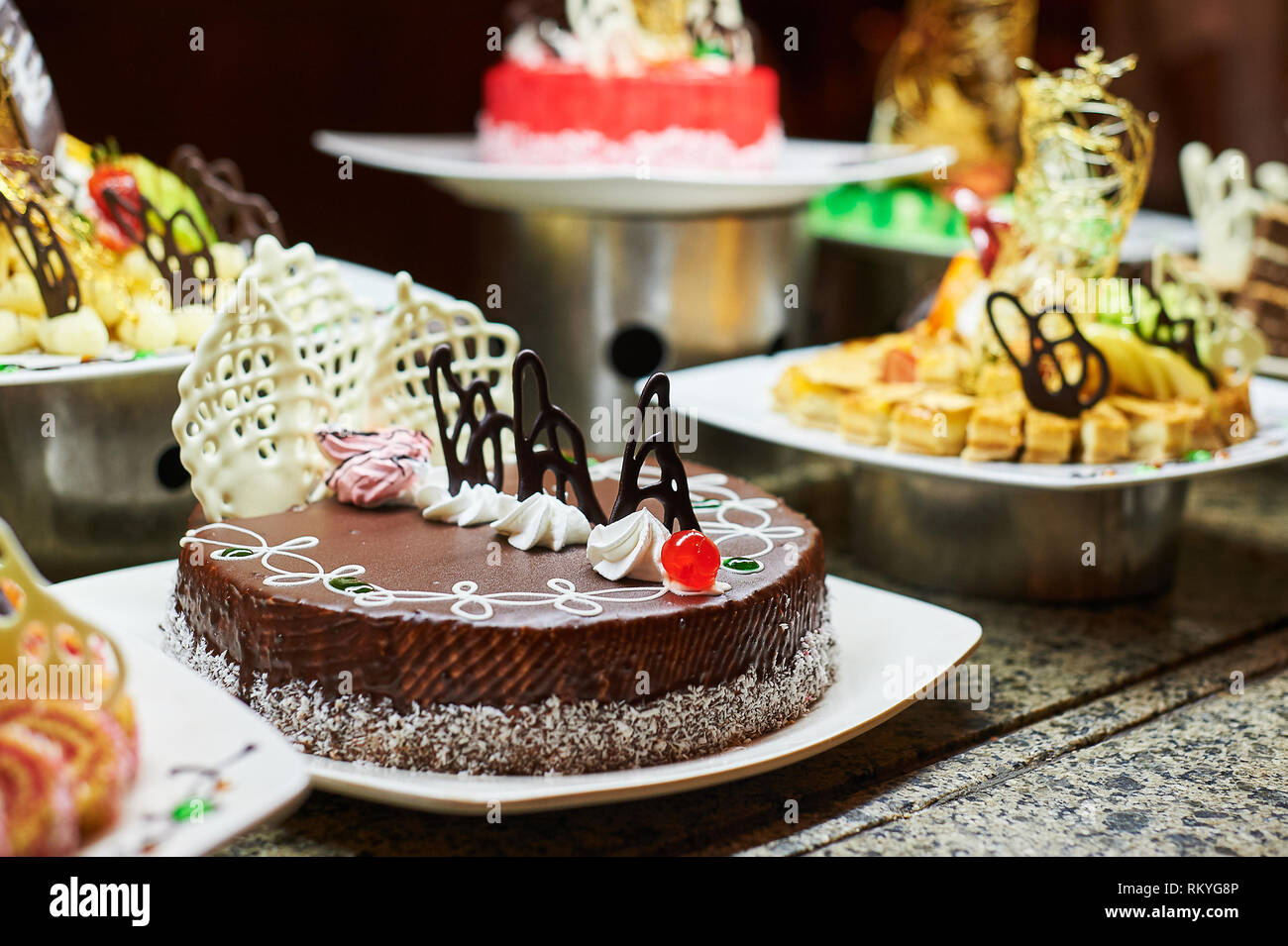 Beautiful sweet banquet on hi-res stock photography and images - Alamy