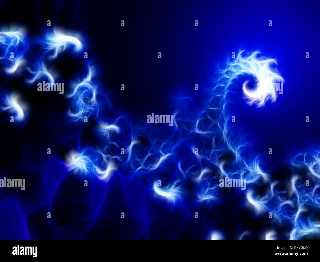 Motion background neon fractal elements hi-res stock photography and ...