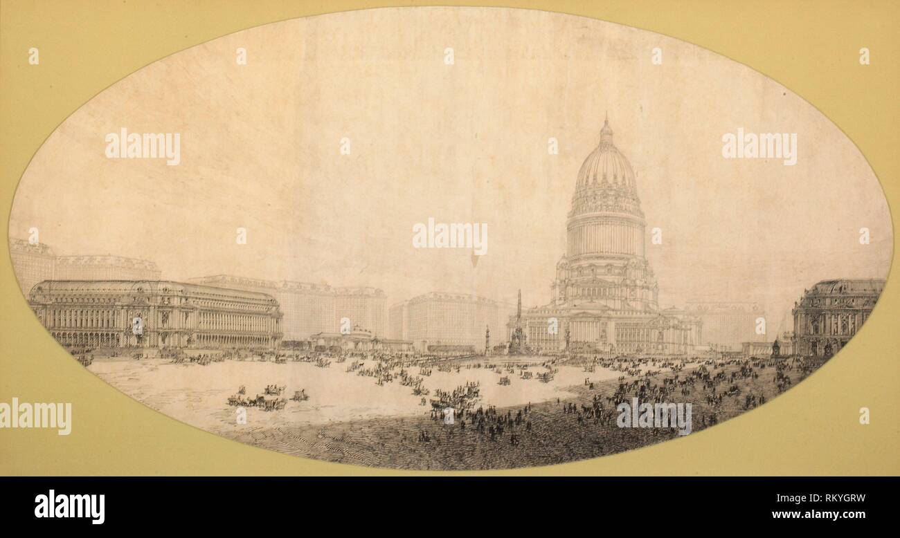 1909 plan of chicago hi-res stock photography and images - Alamy