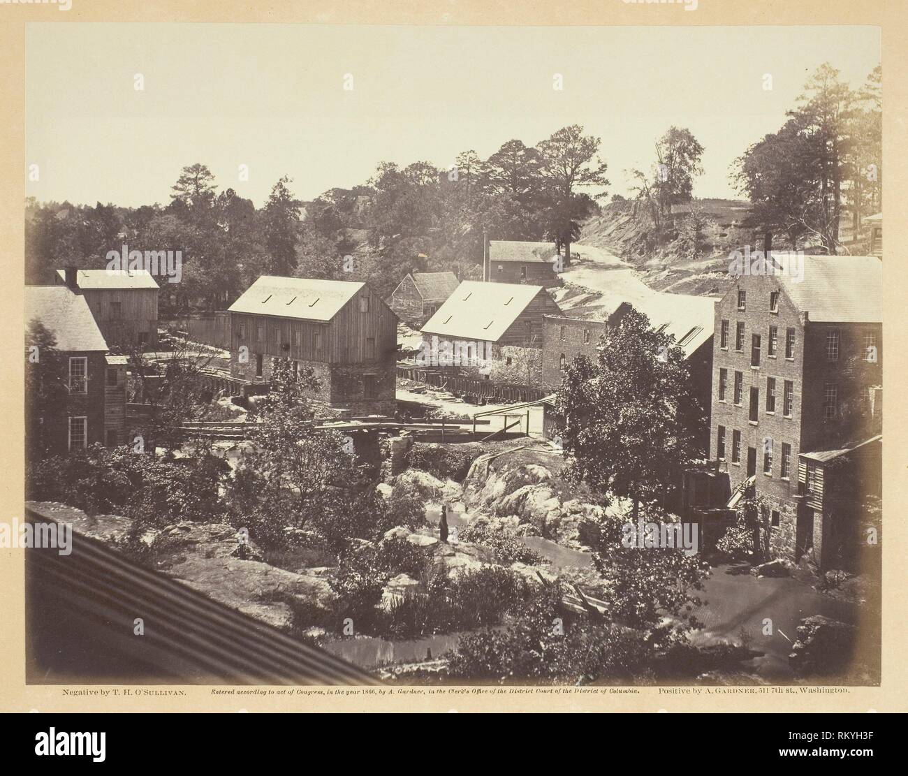 View on the Appomattox River - May 1865 - Timothy O'Sullivan American ...