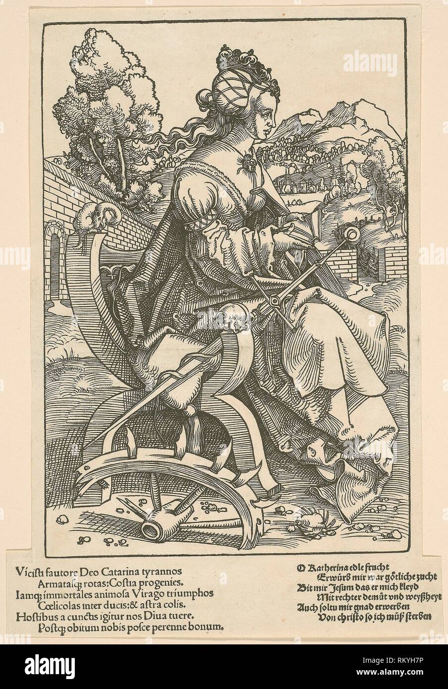 Saint Catherine - 1505/07 - Hans Baldung Grien German, c. 1480-1545 ...