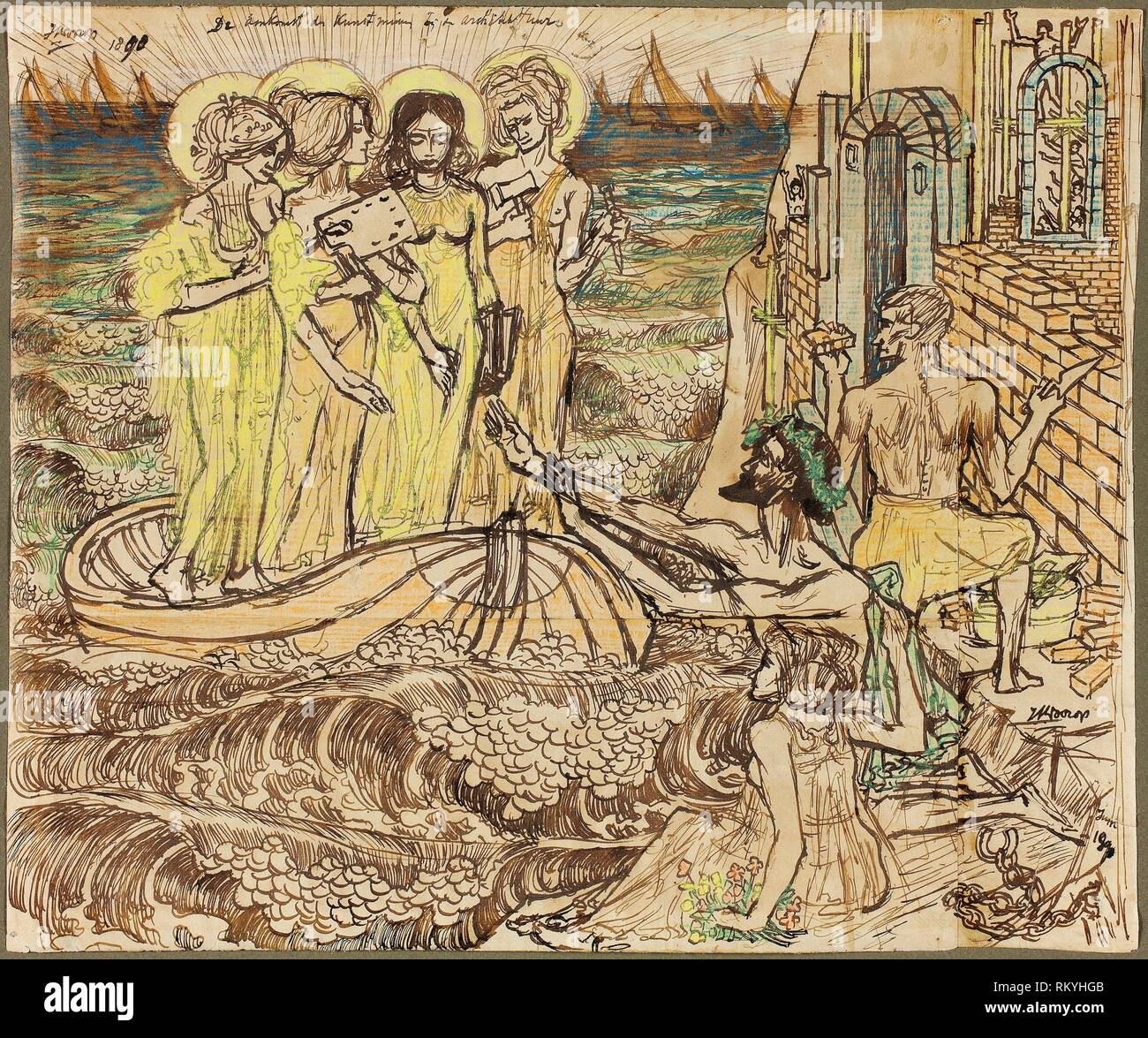 Jan toorop dutch netherlands hi-res stock photography and images - Alamy