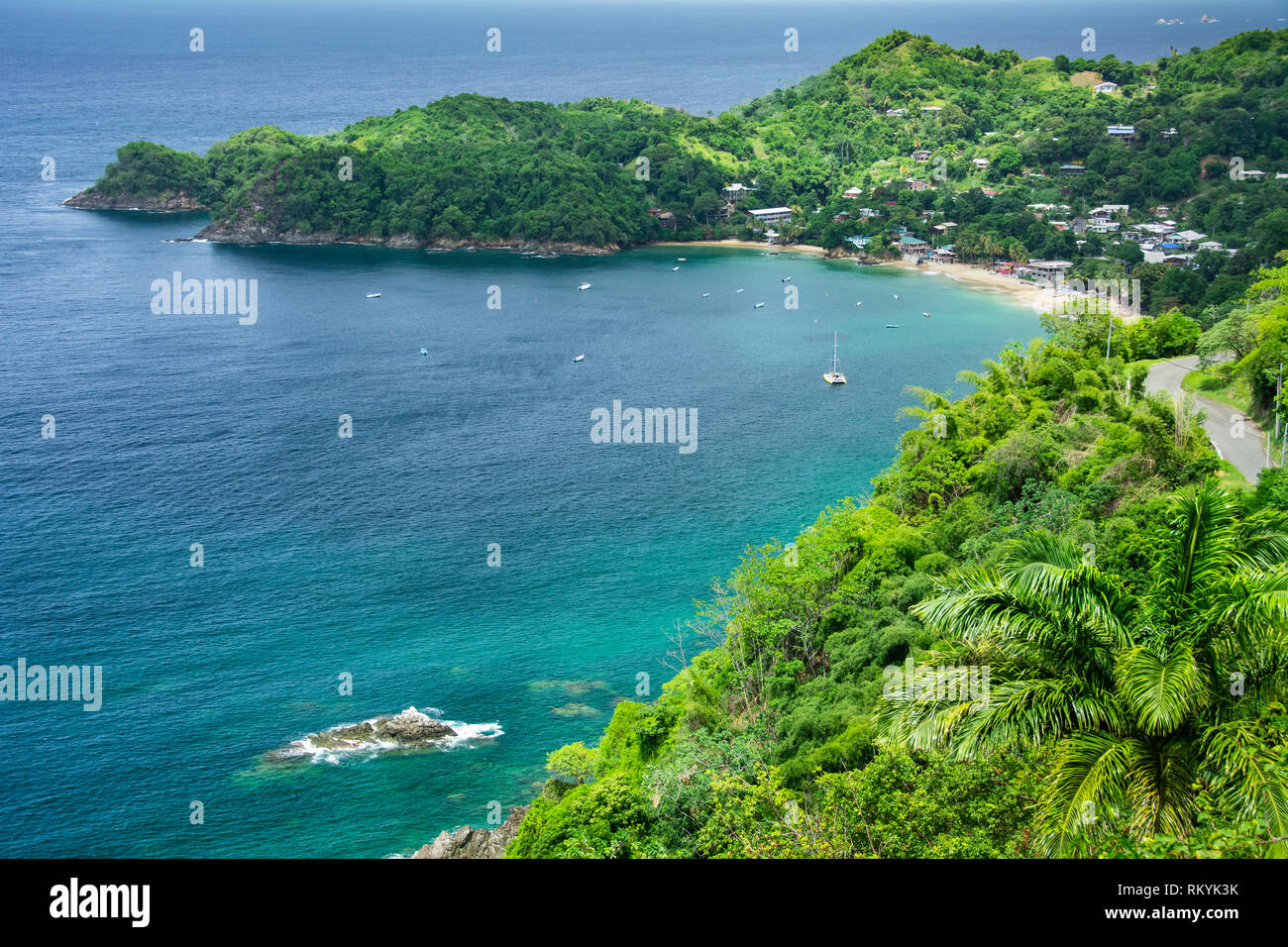 Castara bay tobago hi-res stock photography and images - Alamy