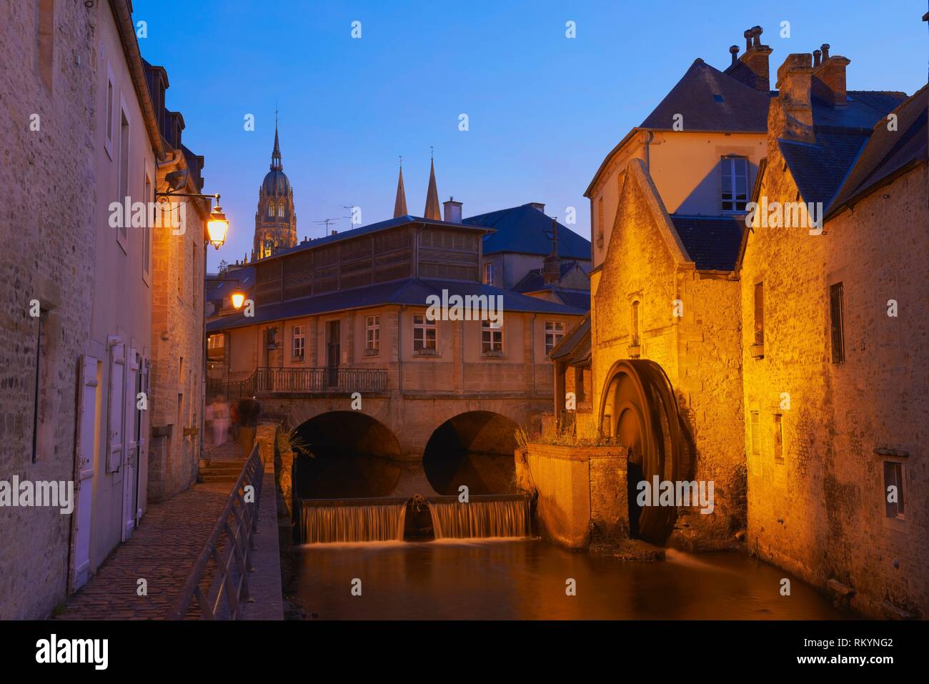 River Aure Bayeux Normandy High Resolution Stock Photography and Images ...