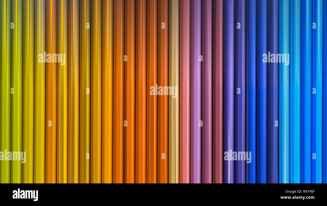 The perfect background.Wooden colored pencils with motion blur effect ...