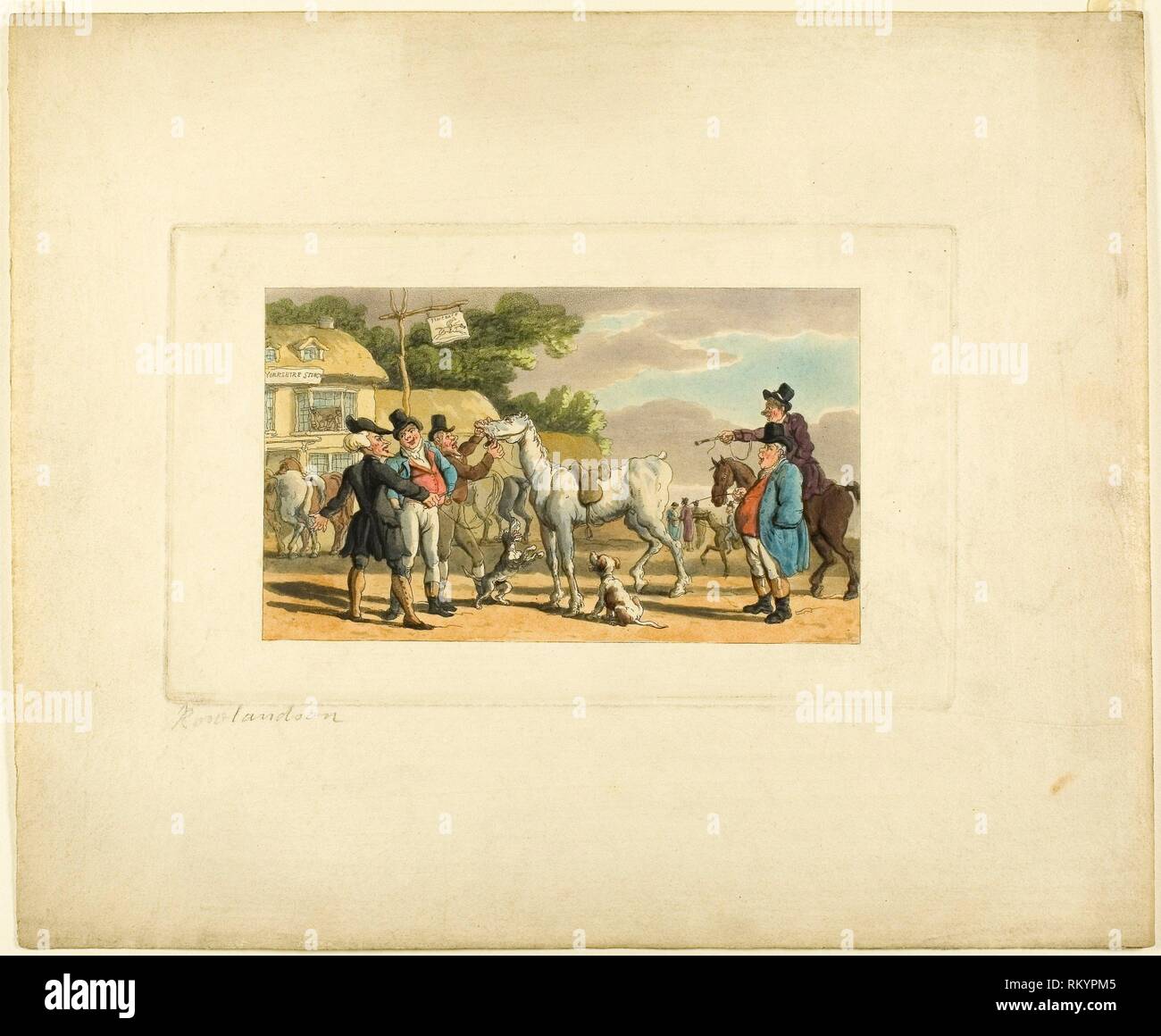 The tour of doctor syntax hi-res stock photography and images - Alamy