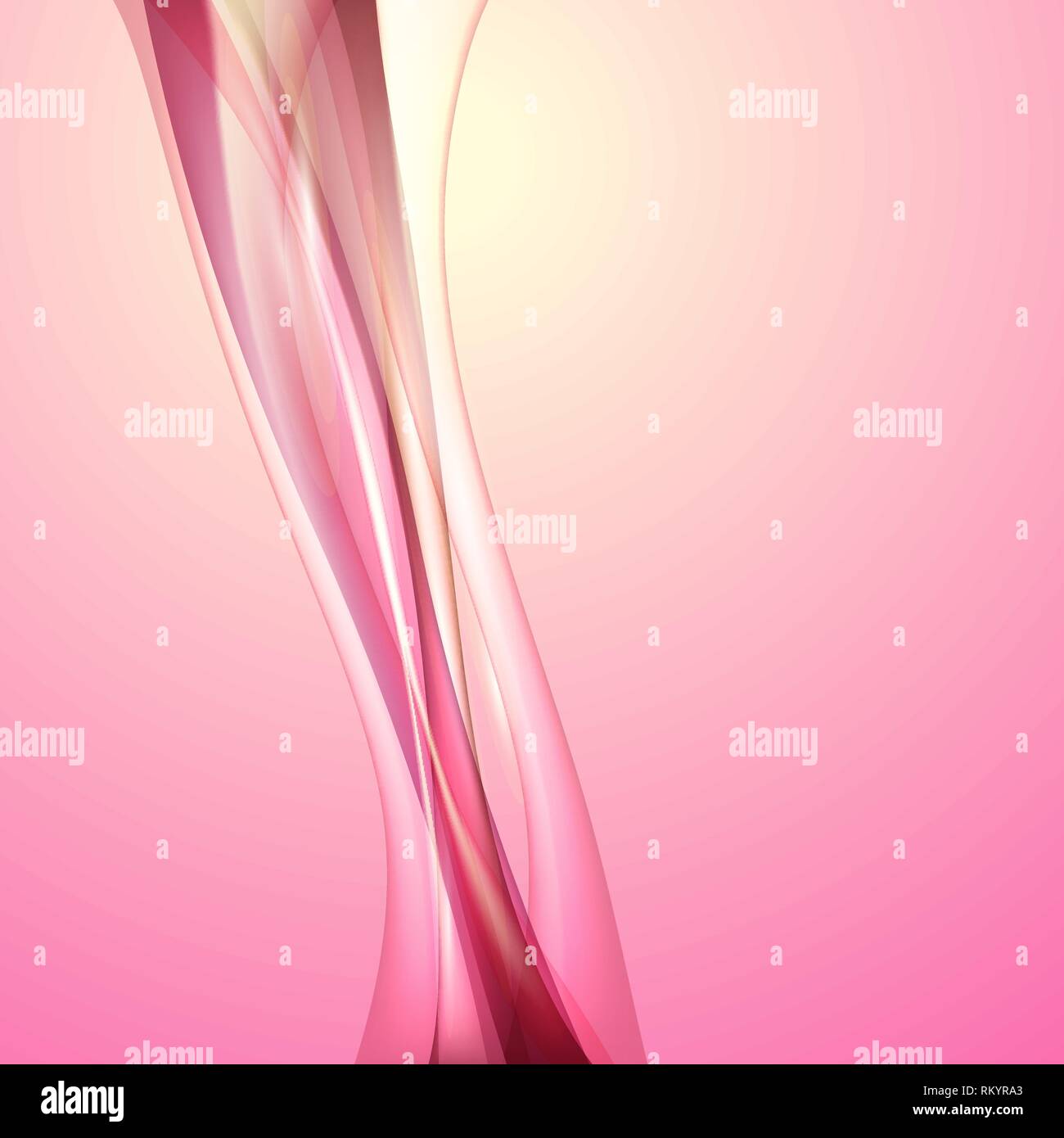 Stylized striped vector 3d Stock Vector Images - Alamy