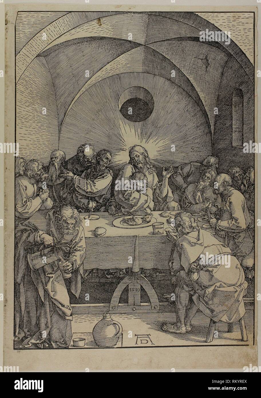 Last supper by albrecht durer hi-res stock photography and images - Alamy