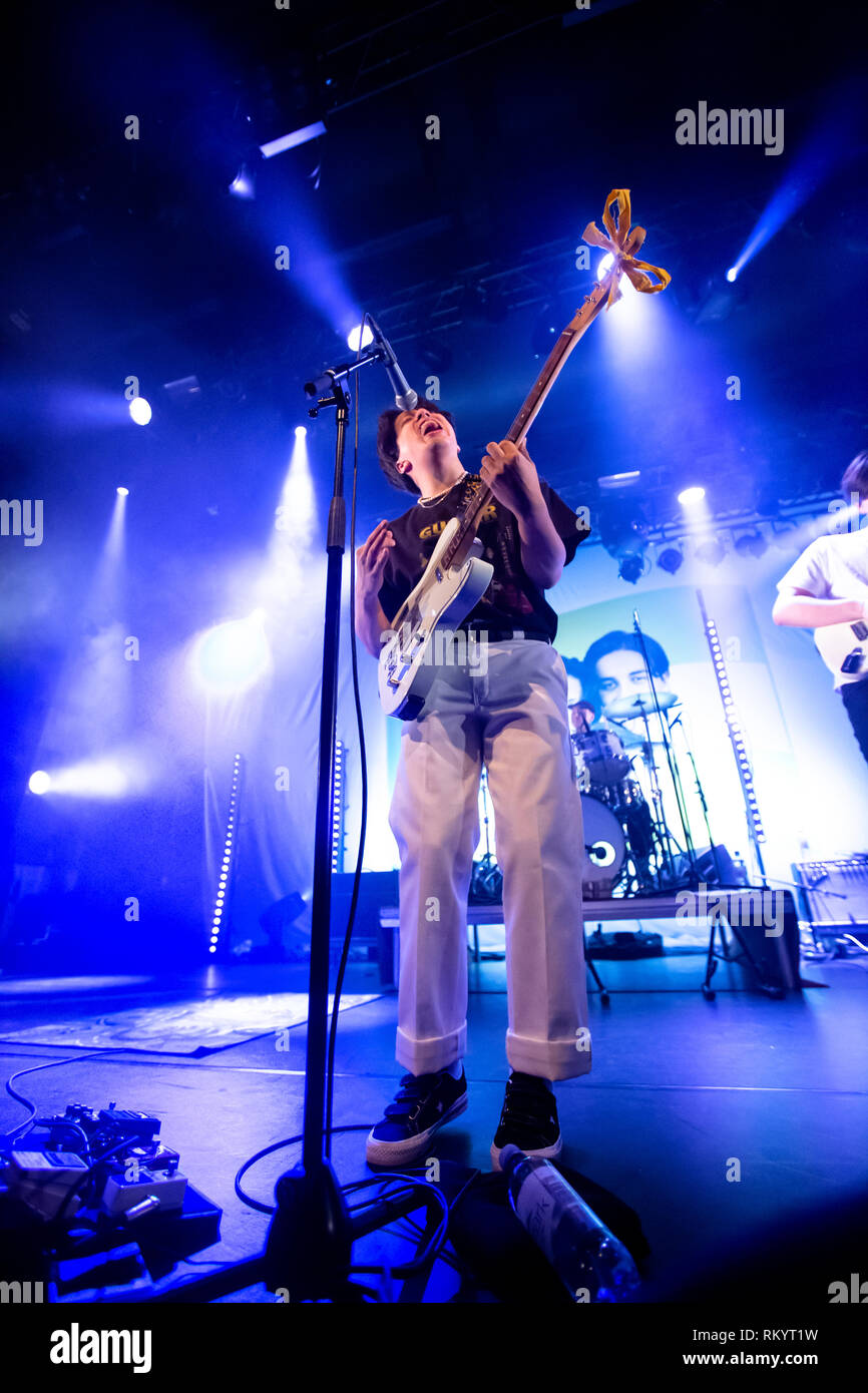 Norway, Bergen - February 9, 2019. The Norwegian indie pop band Boy ...