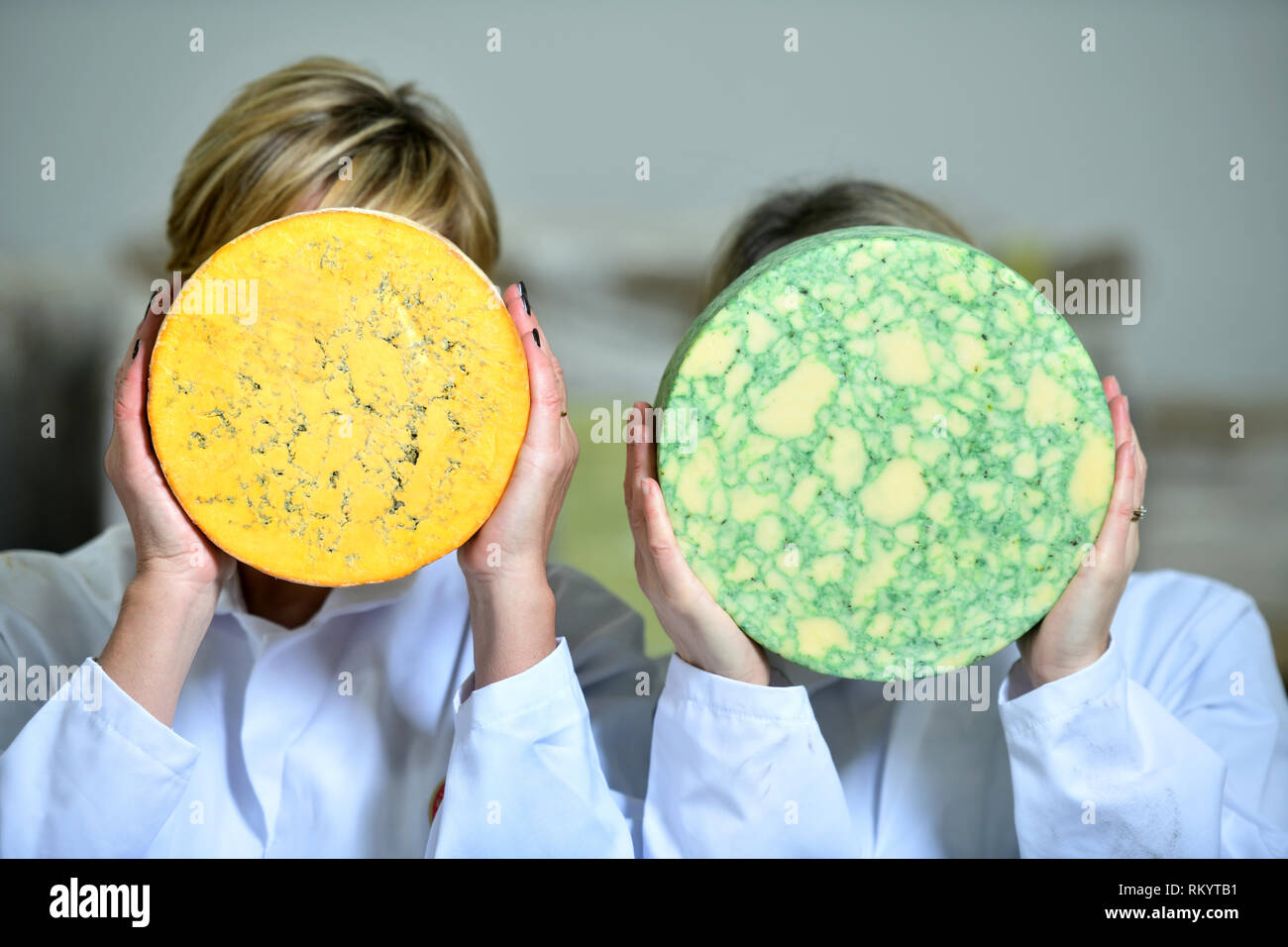 Sage derby cheese hi-res stock photography and images - Alamy