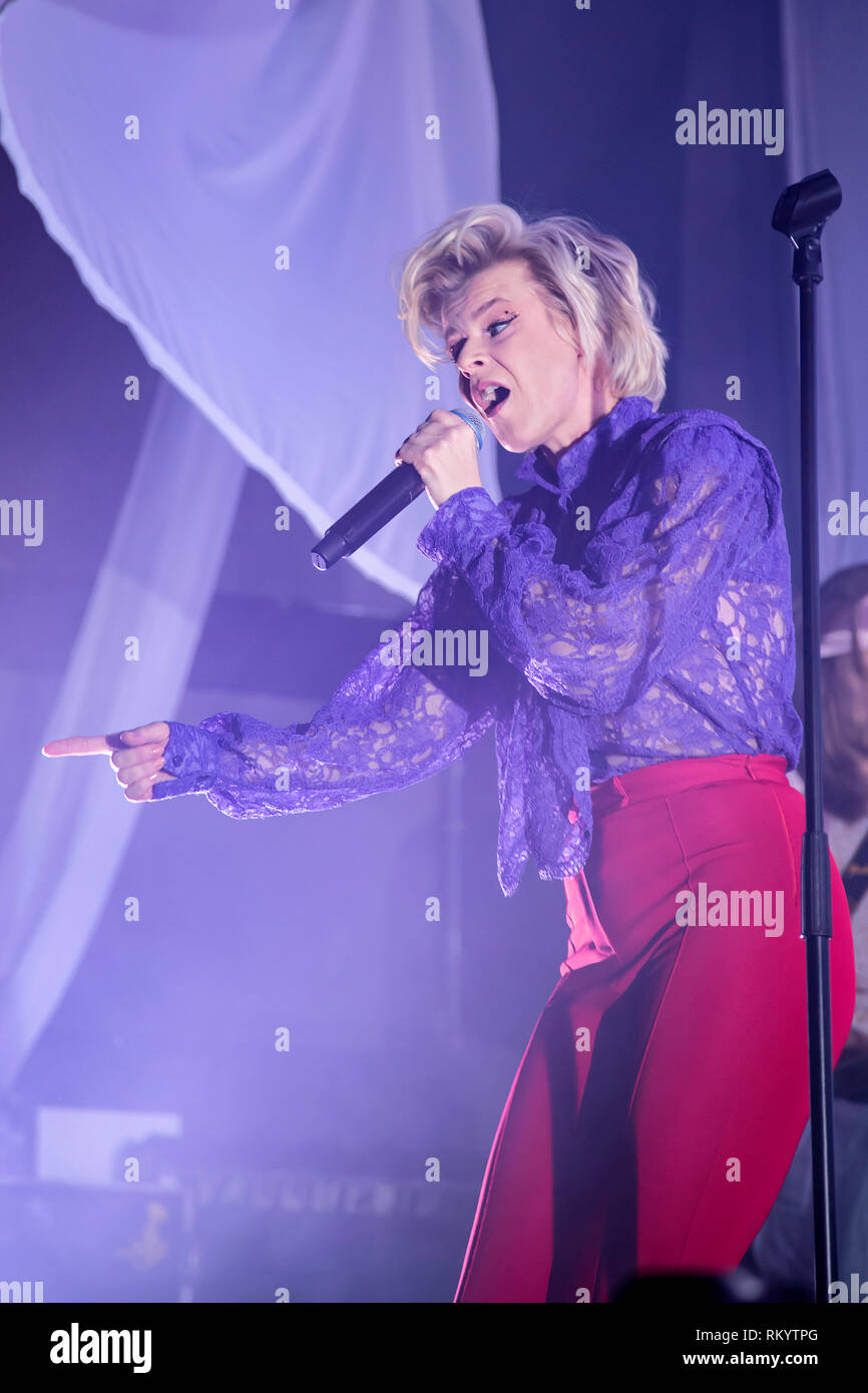 Norway, Bergen - February 6, 2019. The Swedish singer and songwriter ...