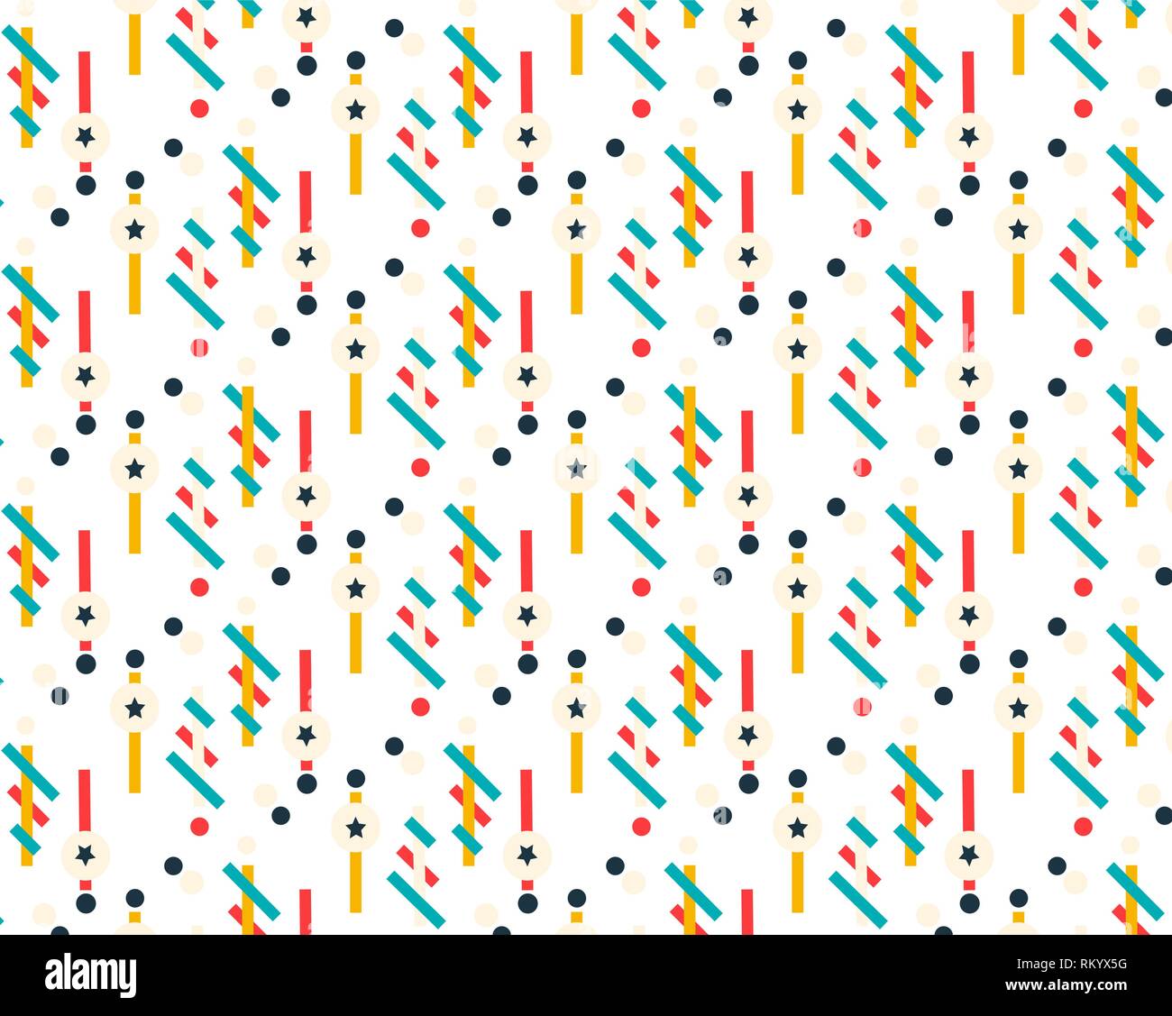 Future geometric pattern. Simple geometric composition of figures ...