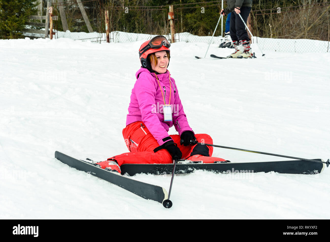 Falling down a slope hi-res stock photography and images - Alamy