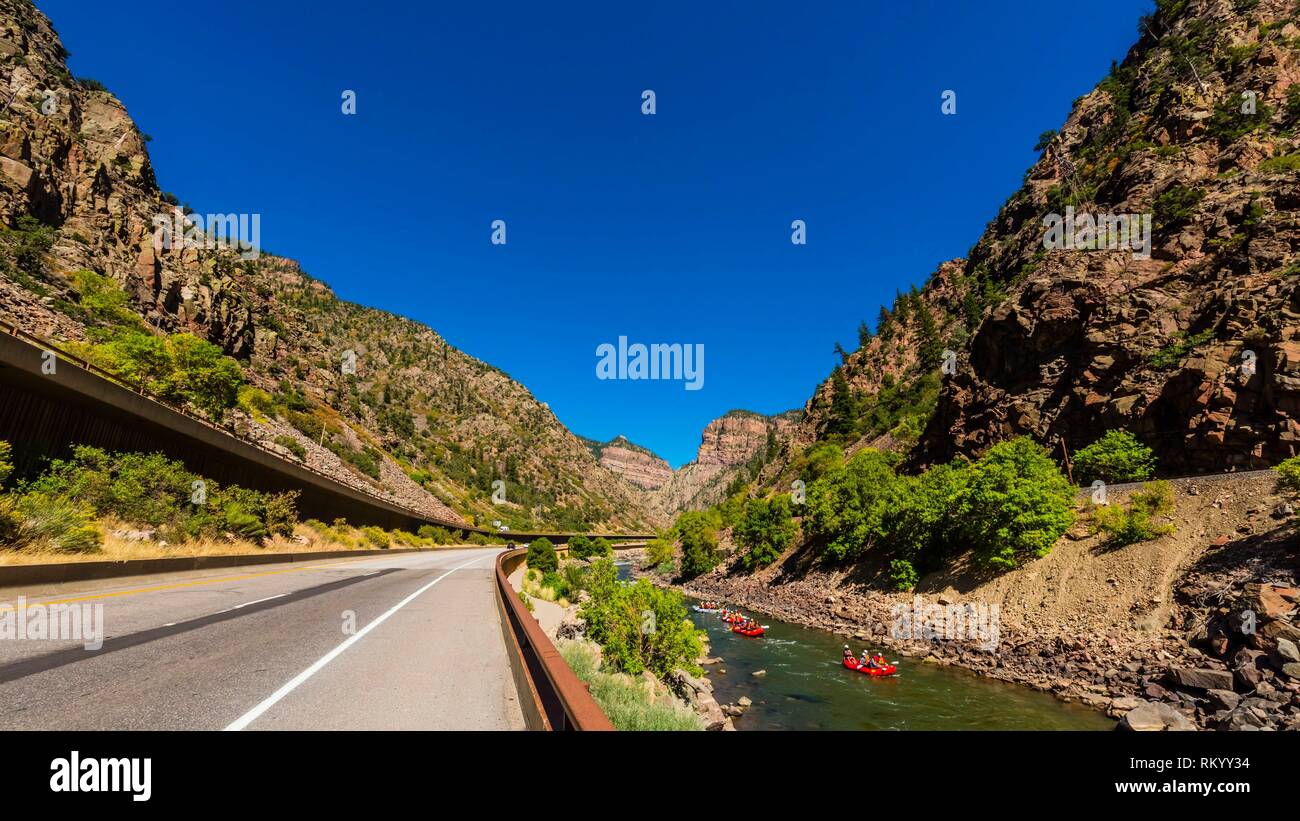 Interstate 70 glenwood canyon High Resolution Stock Photography and ...