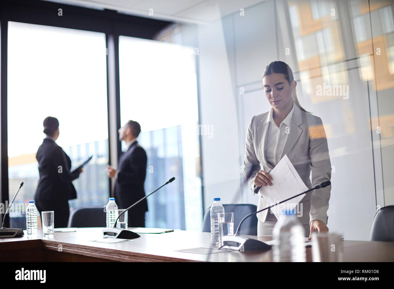 Before seminar hi-res stock photography and images - Alamy
