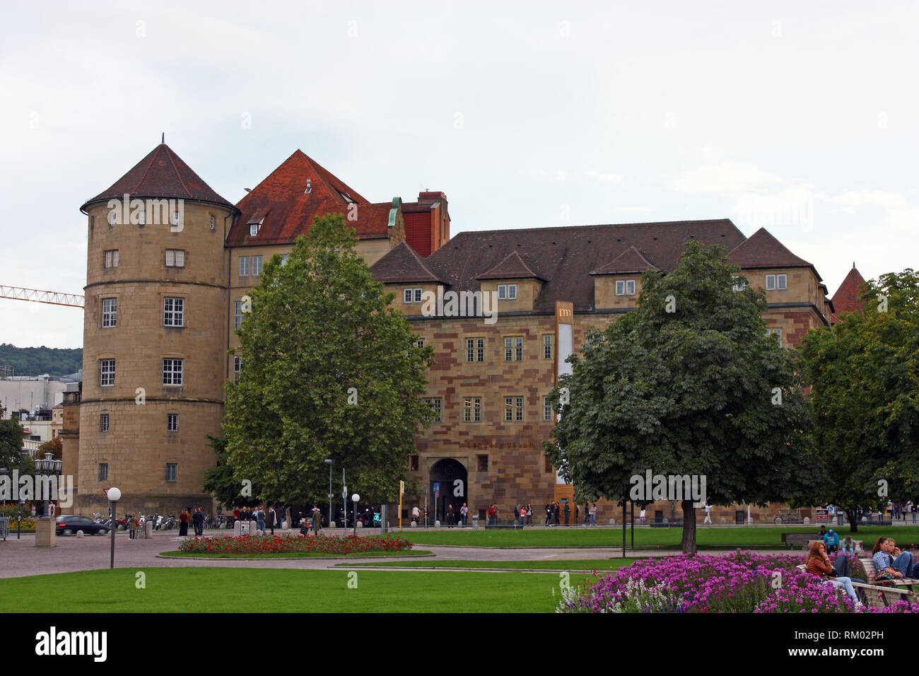 Altes schloss facade stuttgart germany hi-res stock photography and ...