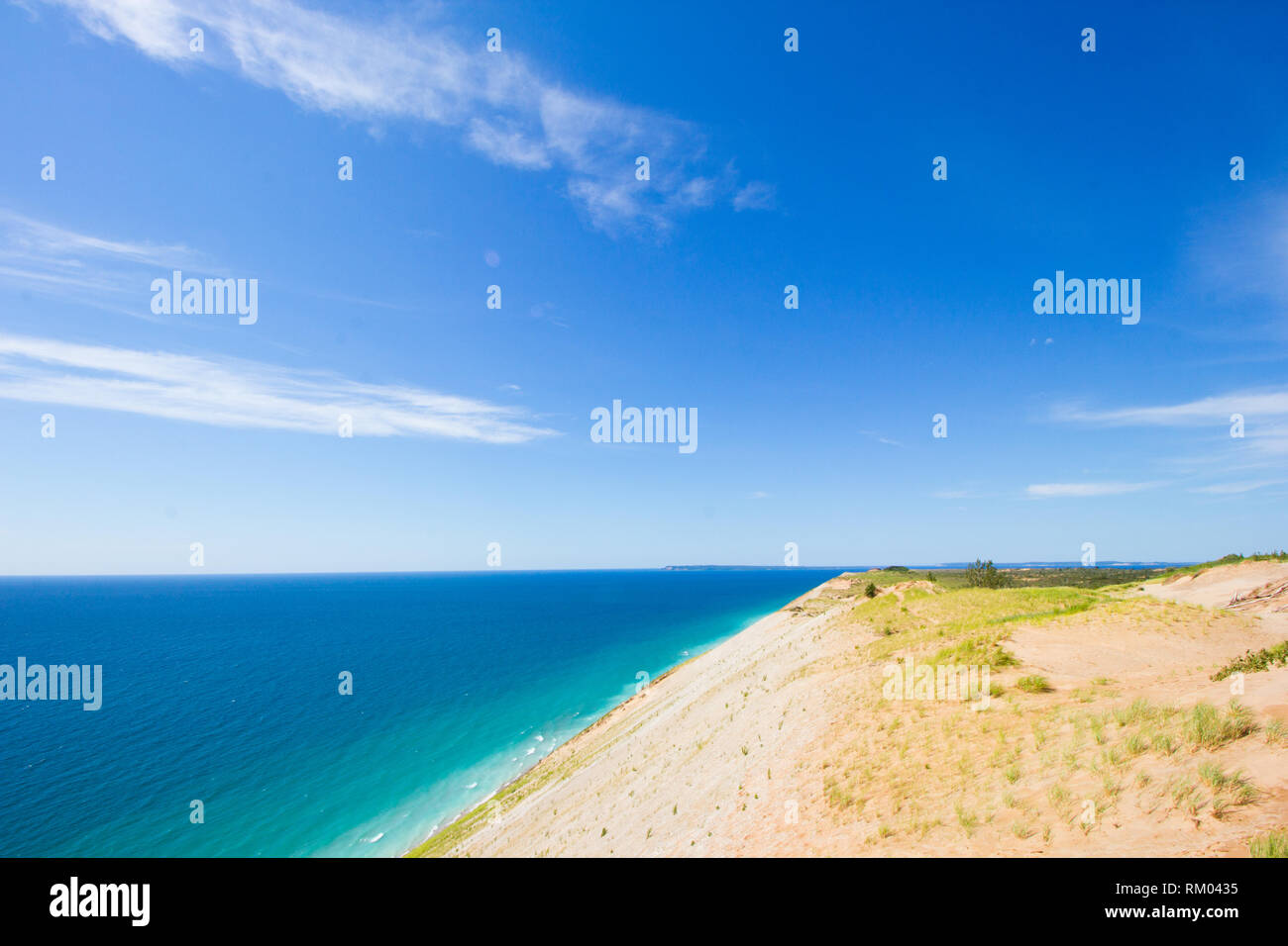 Lake Michigan Overlook, Pierce Stocking Scenic Drive, Sleeping Bear ...