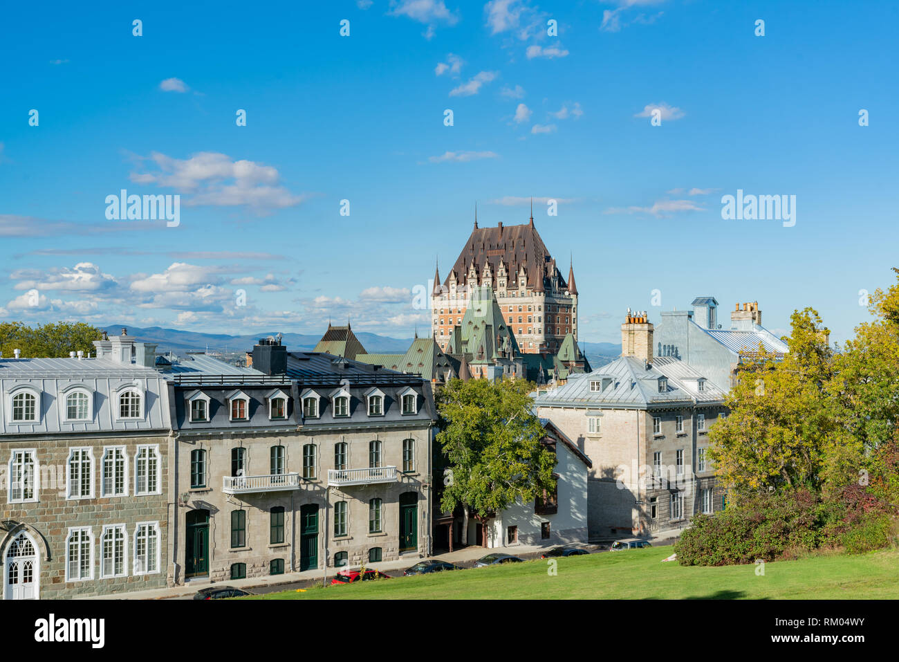 Le Chateau Frontenac Castle High Resolution Stock Photography and ...