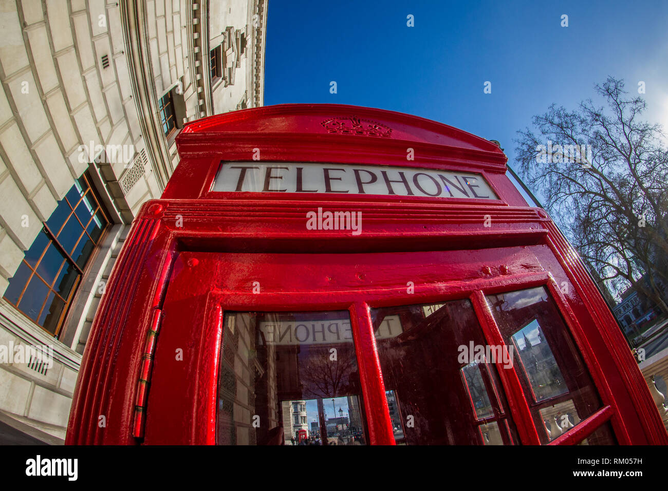 Red Telephone Box near parliament Square London UK Stock Photo - Alamy