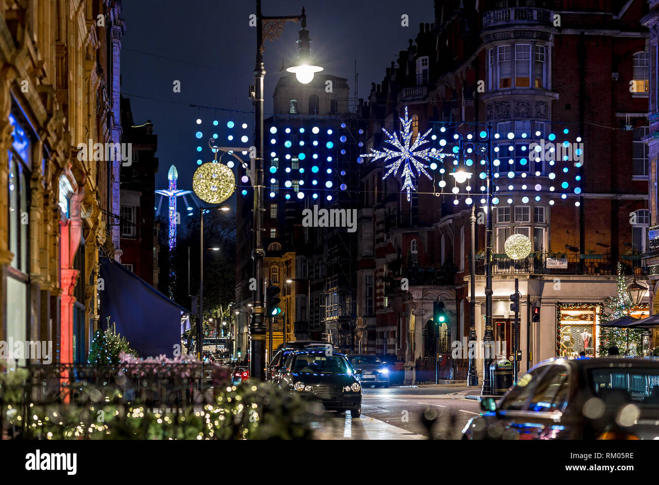 Mayfair evening life hi-res stock photography and images - Alamy