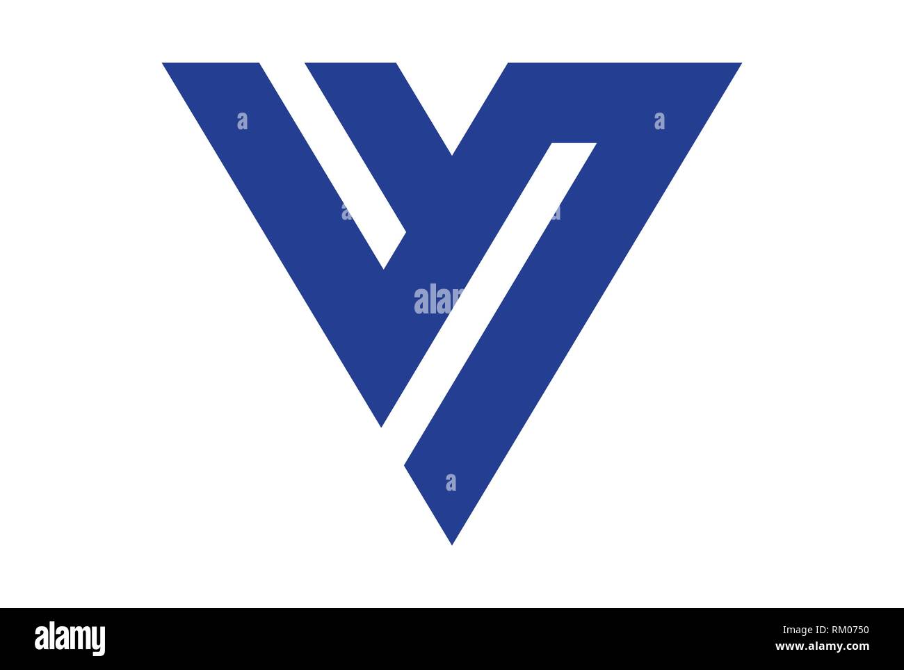 letter v icon logo vector Stock Vector Image & Art - Alamy