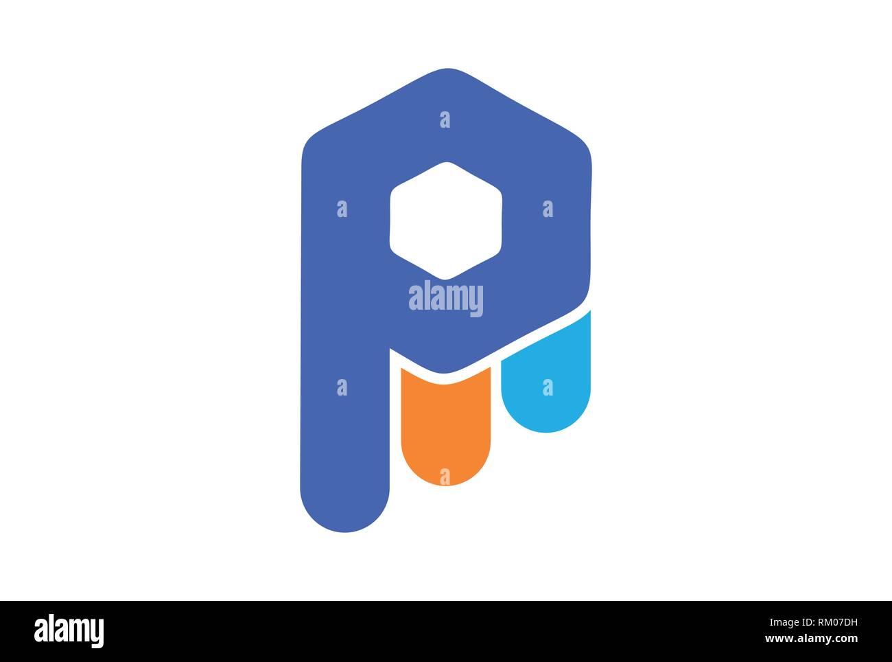 letter p logo icon concept Stock Vector Image & Art - Alamy