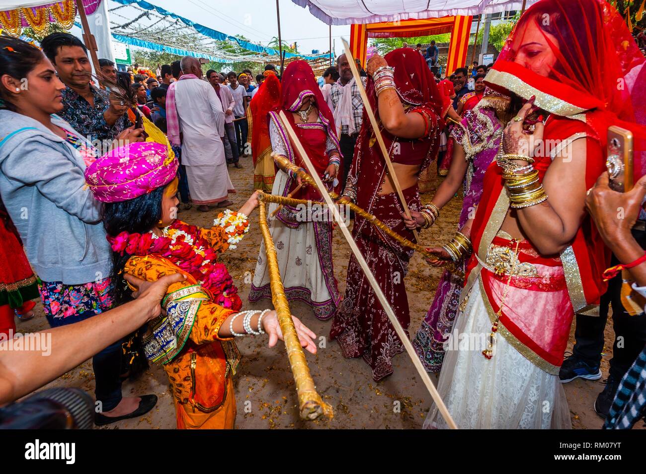 Krishna Playing Holi High Resolution Stock Photography and Images - Alamy