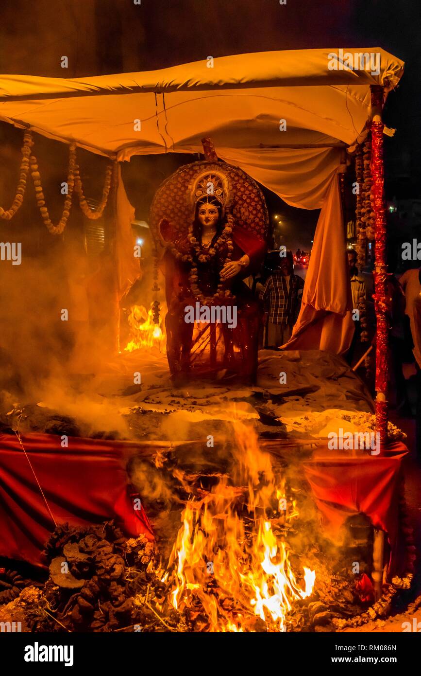 The Burning Of Holika Stock Photos & The Burning Of Holika Stock Images ...