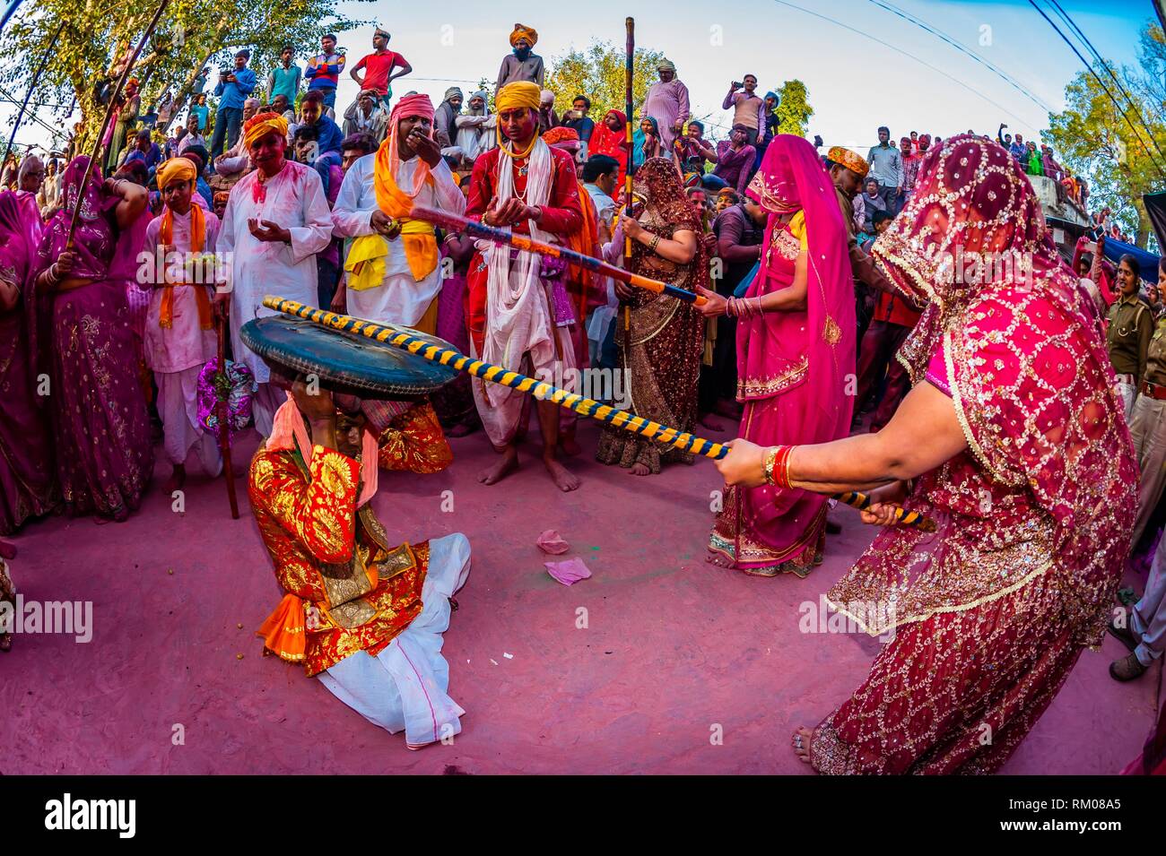 Lathi Stick High Resolution Stock Photography and Images - Alamy
