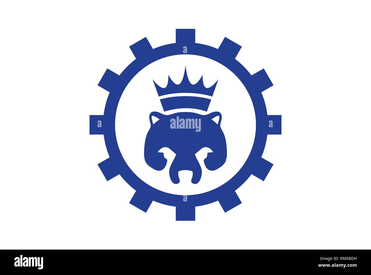 king panda icon abstract logo Stock Vector Image & Art - Alamy