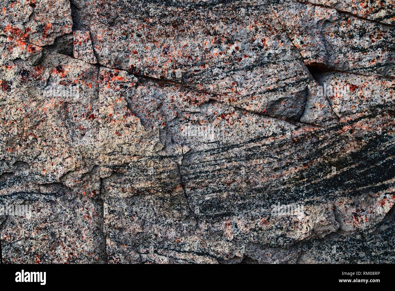 Close up of granite surfaces and materials in high resolution Stock ...