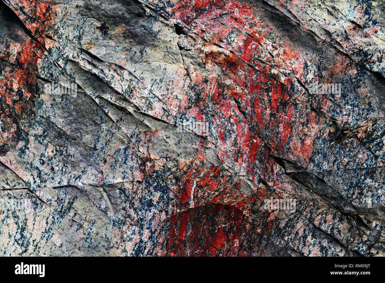 Close up of granite surfaces and materials in high resolution Stock ...
