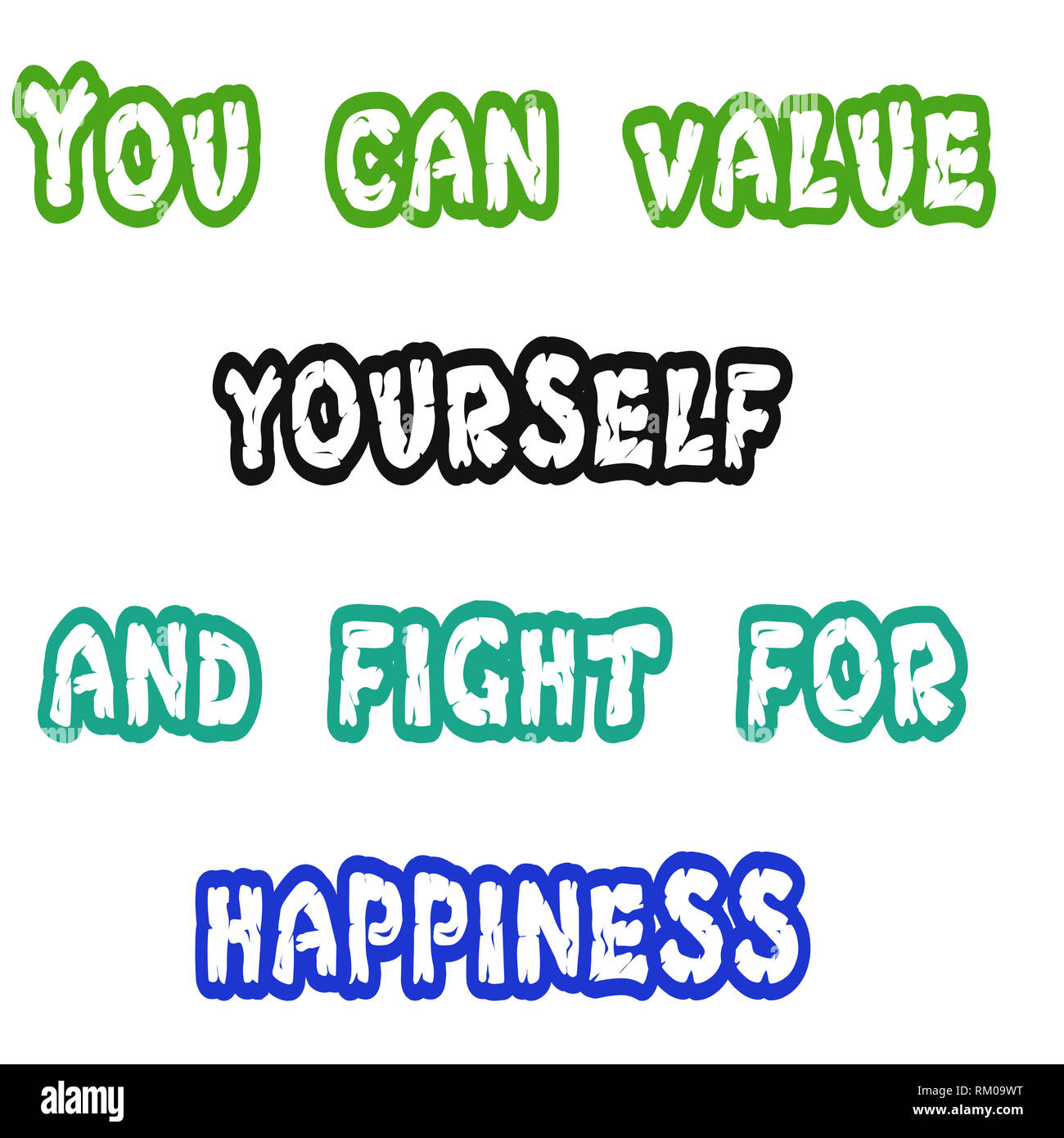 Words of wisdom and quotes of happiness and success Stock Photo - Alamy