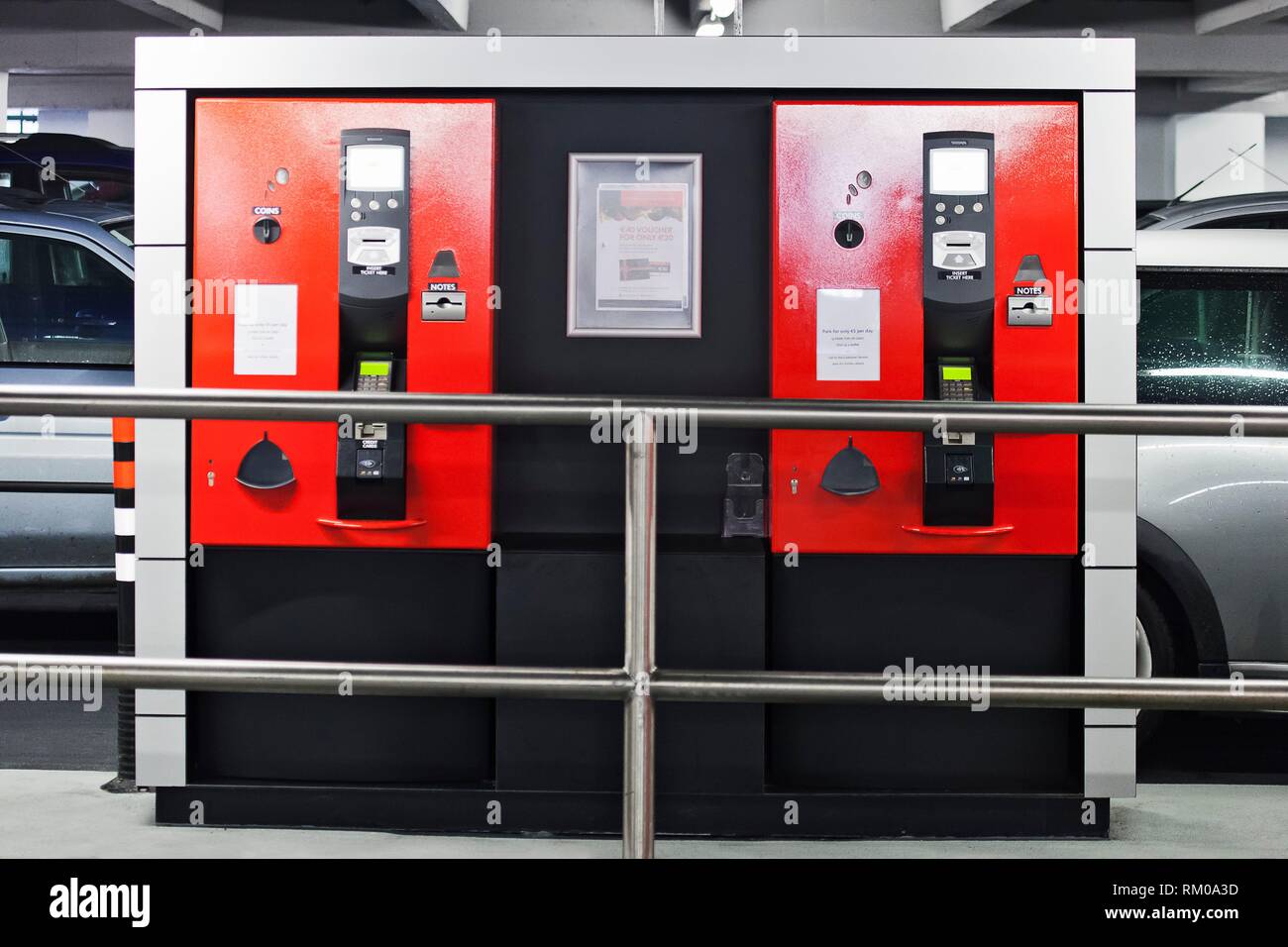Car park ticket machines hi-res stock photography and images - Alamy