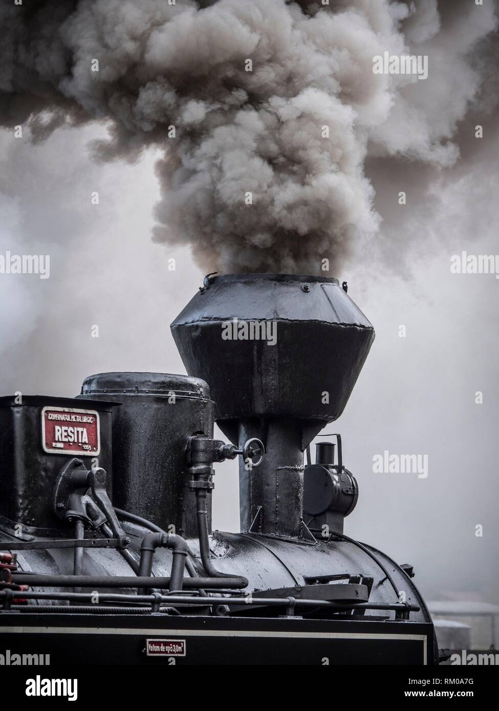 Carpathian forest steam train hi-res stock photography and images - Alamy