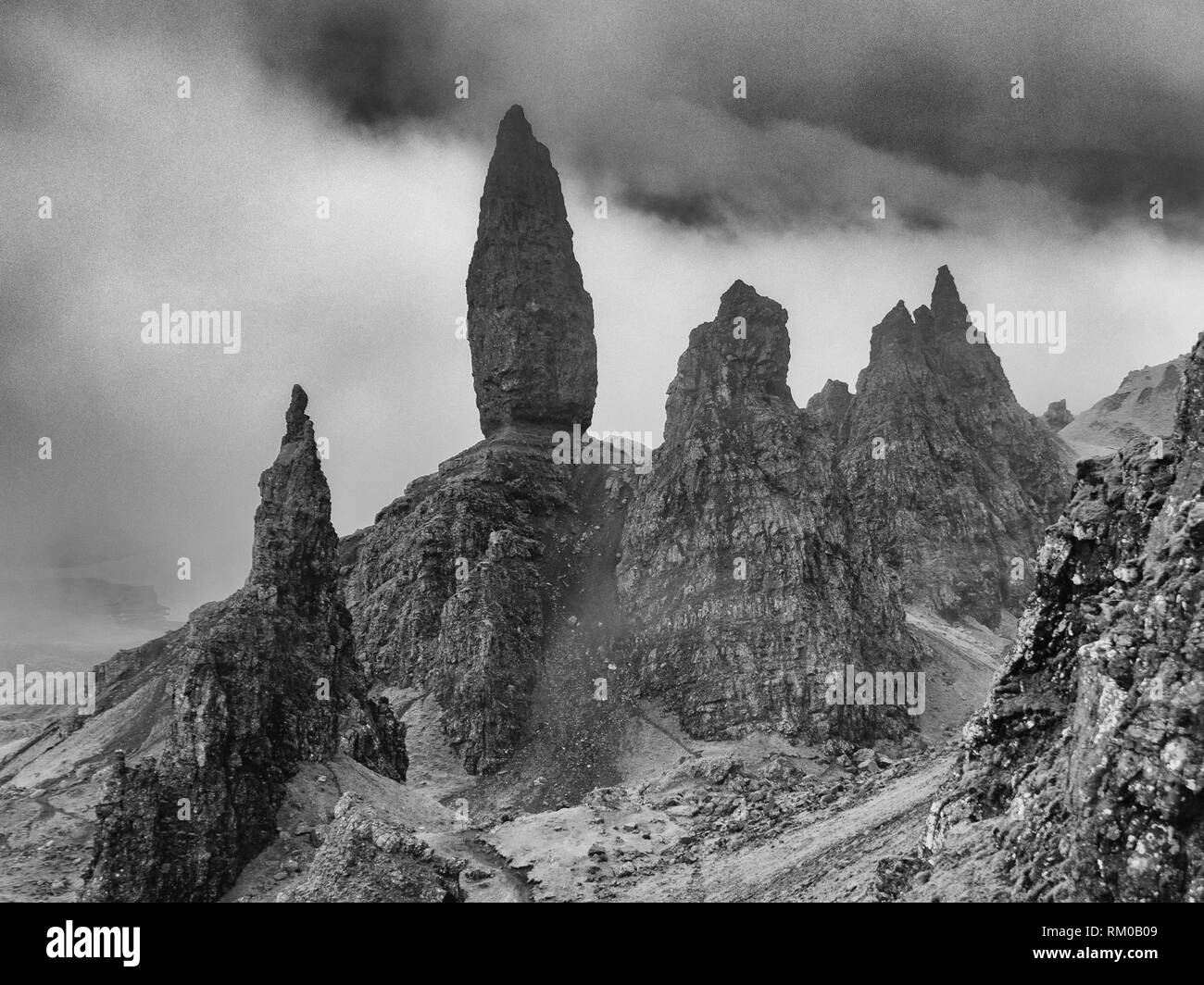 Skye Black and White Stock Photos & Images - Alamy