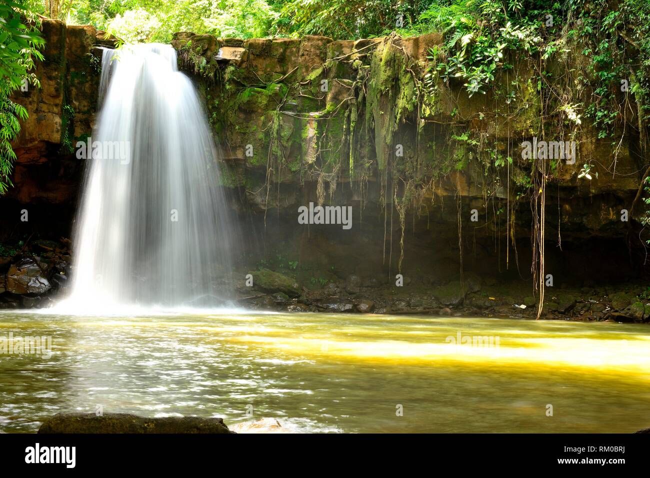 Mondulkiri Cambodia Waterfall High Resolution Stock Photography and ...