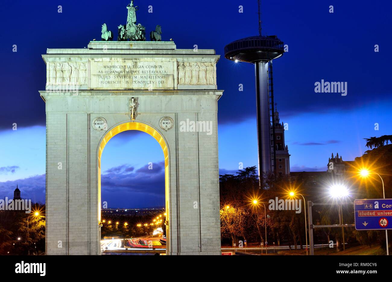 Lighthouse moncloa hi-res stock photography and images - Alamy