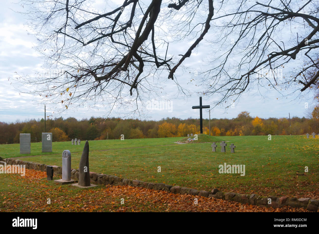 Kaliningrad oblast, a Russkoye village, Russia, November 4, 2018 ...