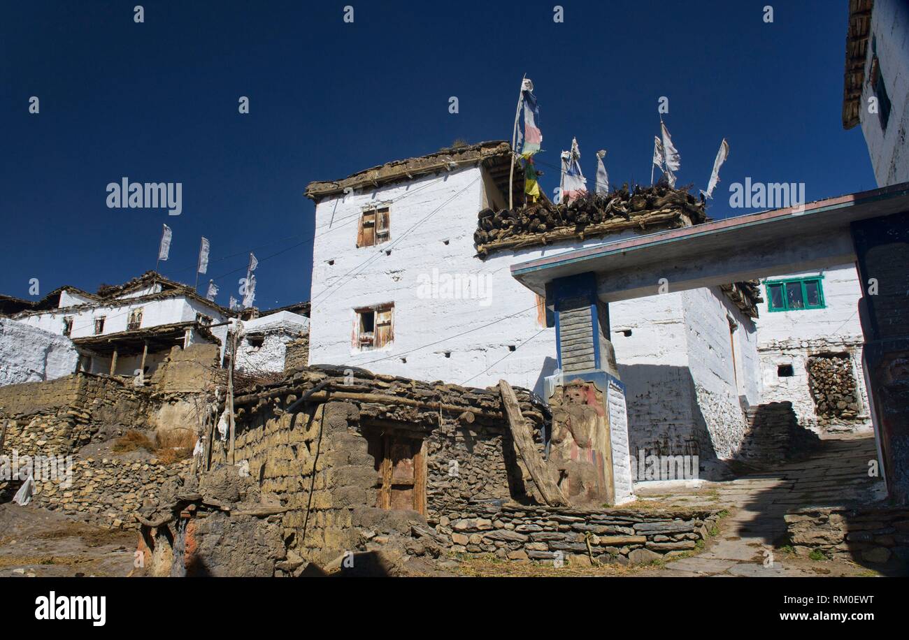 Jharkot gompa hi-res stock photography and images - Alamy