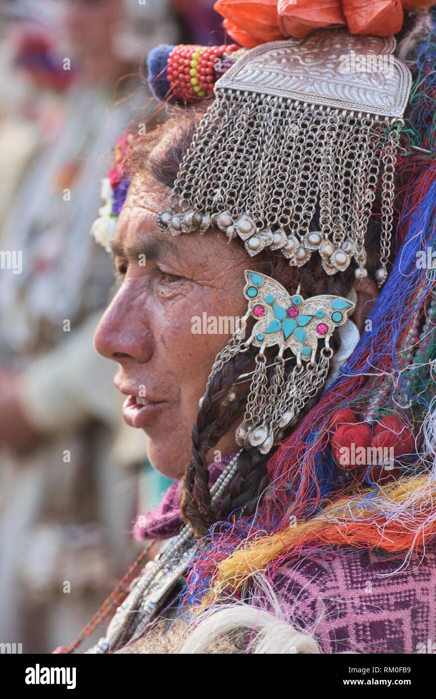 Ladakh Headdress High Resolution Stock Photography and Images - Alamy